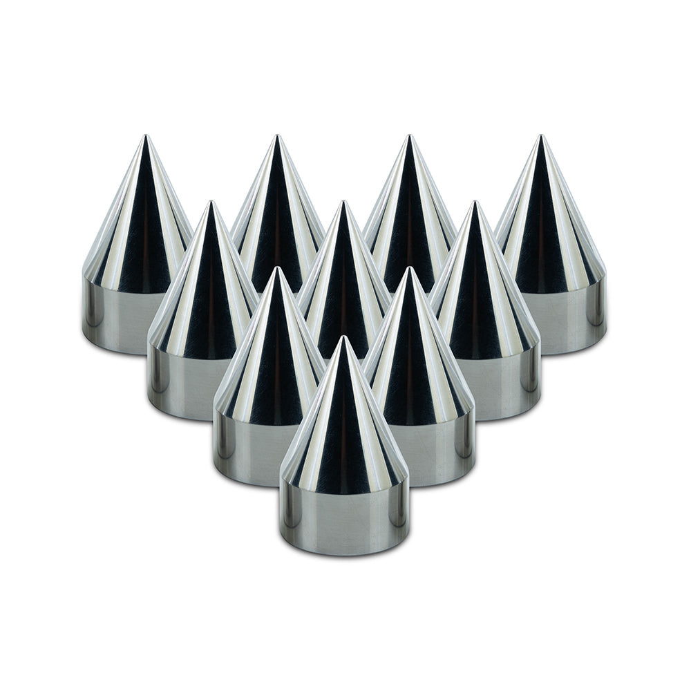 DDC Wheels 2.5 Inch Polished Billet Spikes (40 Count) for Forged Wheel ...